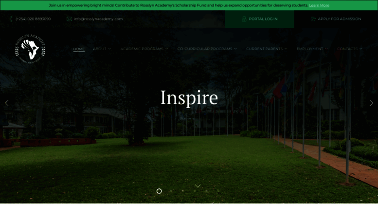 Access rosslynacademy.org. Home | Rosslyn Academy | Christian ...