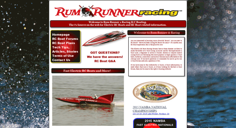 Access rumrunnerracing.com. RC Boats - Rum Runner Racing - Electric RC ...