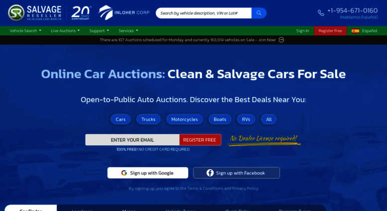 Access salvagereseller.com. Salvage Cars for Sale - Online Auction ...