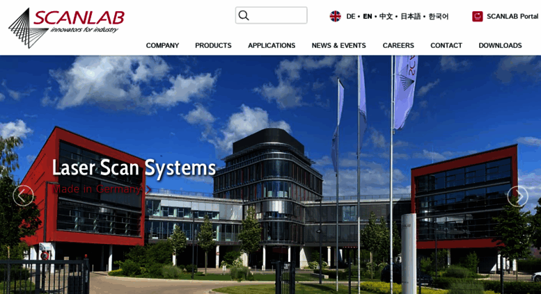 Access scanlab.de. SCANLAB | Ablenk- und Positioniersysteme für ...