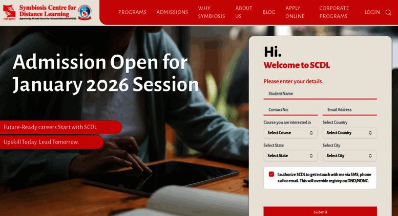 Access scdl.net. Symbiosis Centre For Distance Learning | Distance ...