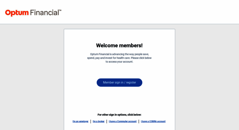 Access secure.connectyourcare.com. Health Account Benefits Portal