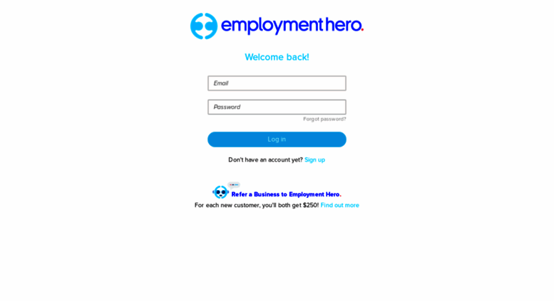 Access secure.employmenthero.com. Sign in - Employment Hero