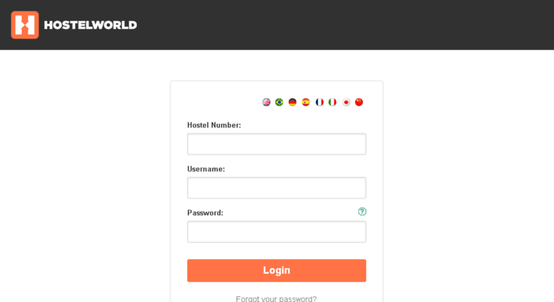 Hostelworld Login