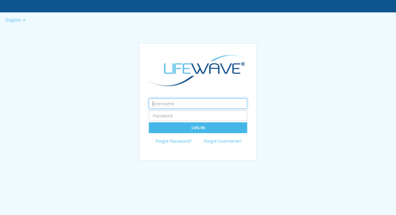 Access secure.lifewave.com. Log In - LifeWave - LifeWave