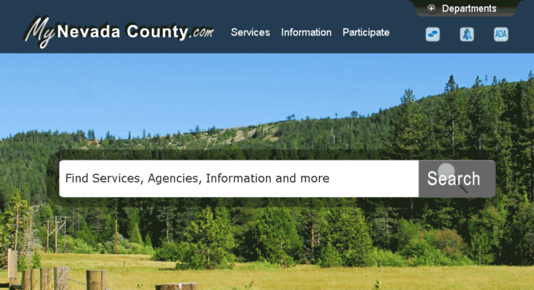 Access secure.mynevadacounty.com. MyNevadaCounty Home