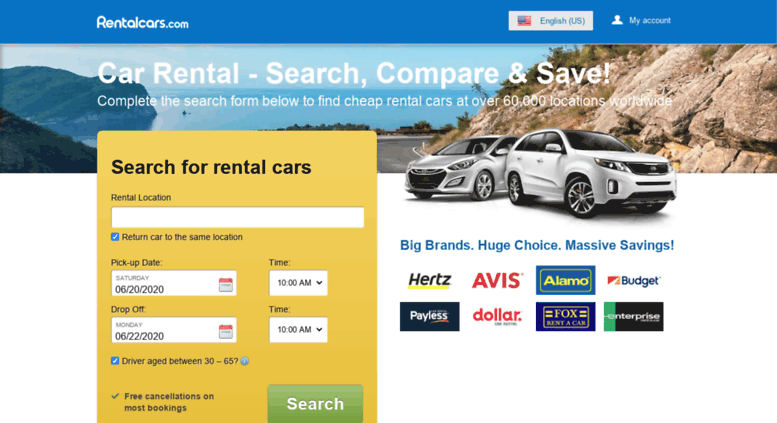 Access secure.rentalcars.com. Cheap Car Rentals, Best Prices Guaranteed ...