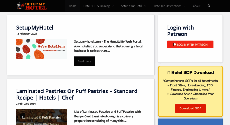 Access setupmyhotel.com. Setupmyhotel.com - Hotel Setup Tips, Sample ...