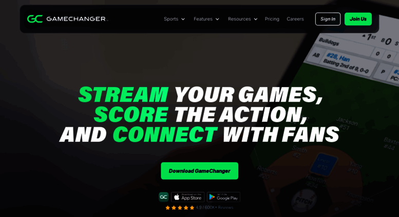 Access share.gamechanger.io. GameChanger Baseball, & Softball ...