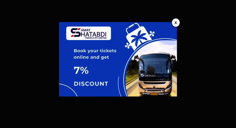 Access shatabditravels.co.in. Samay Shatabdi Travels Pvt Ltd Online Bus ...