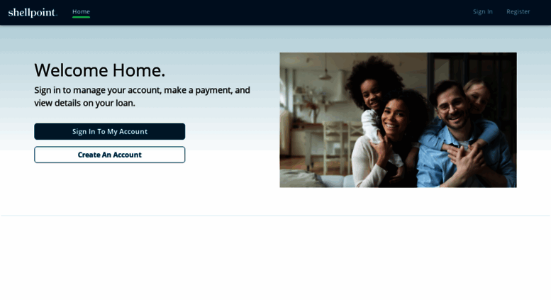 Access shellpointmortgageservicing.com. ezHub | Shellpoint Mortgage ...