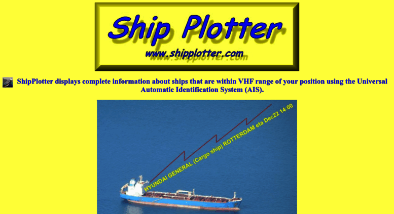 Access shipplotter.com. ShipPlotter