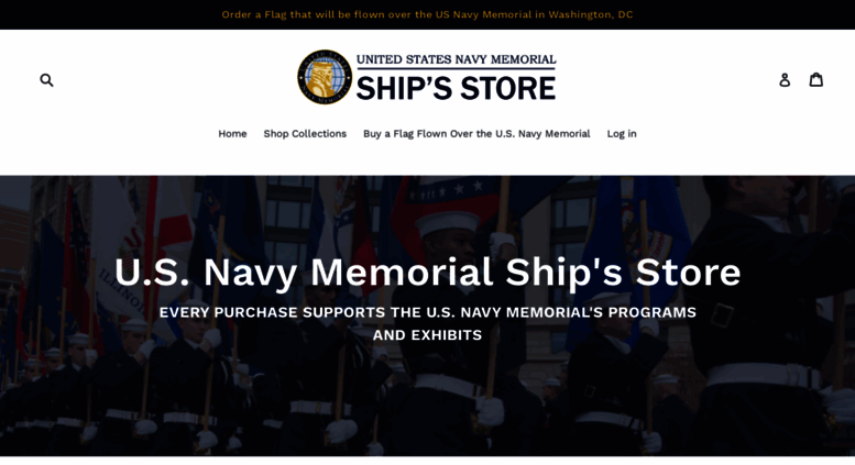 Access shipsstore.navymemorial.org. U.S. Navy Memorial Ship's Store ...