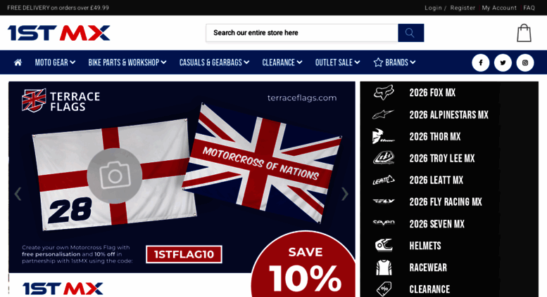 Access shop.1stmx.co.uk. Motocross Gear - 1st MX the UK’s Biggest ...