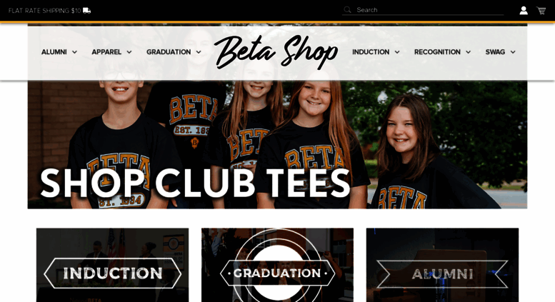 Access shop.betaclub.org. Beta Shop