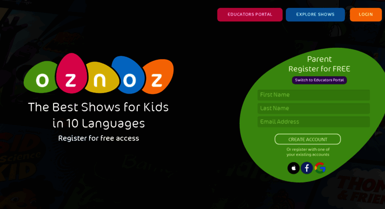 Access shop.oznoz.com. Oznoz Video - Stuff for bilingual kids