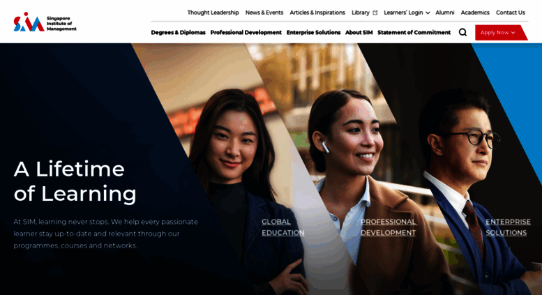Access sim.edu.sg. SIM – Singapore Institute of Management (SIM)