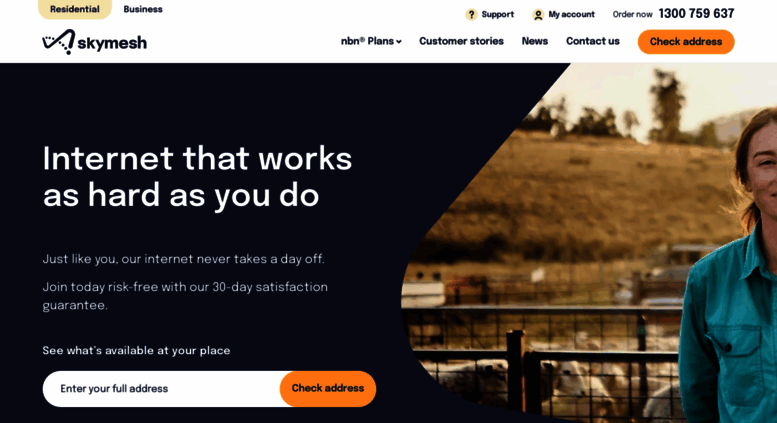 Access skymesh.net.au. Rural & Regional Internet Plans From $34.95/mo ...