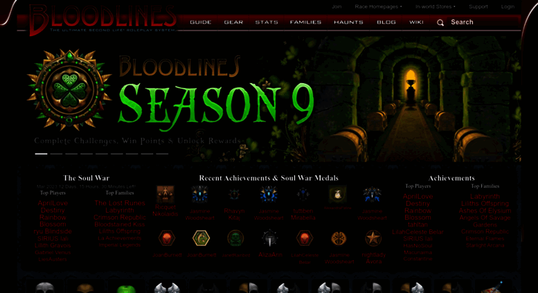 Access slbloodlines.com. .:[BLOODLINES]:. The Ultimate Second Life ...