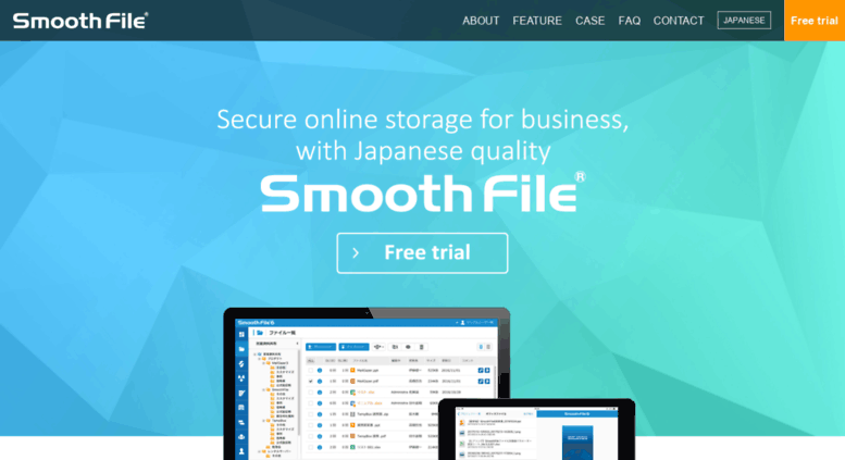Access smoothfile.com. SmoothFile