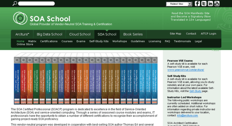 Access soaschool.com. SOA Certified Professional (SOACP) - SOA School ...