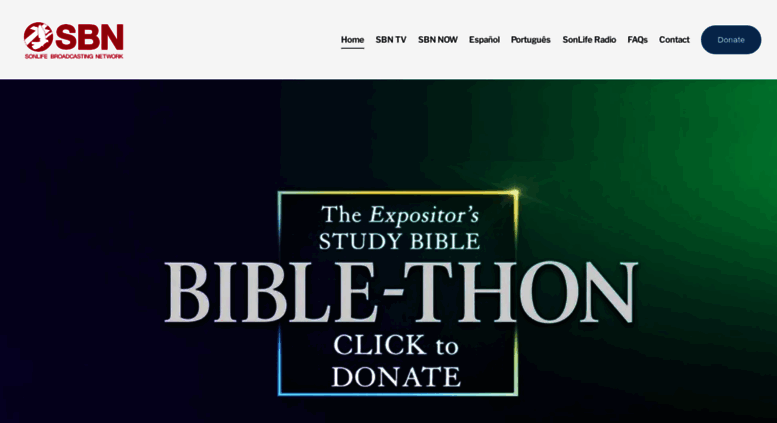 Access sonlifetv.com. SonLife Broadcasting Network | Christian ...