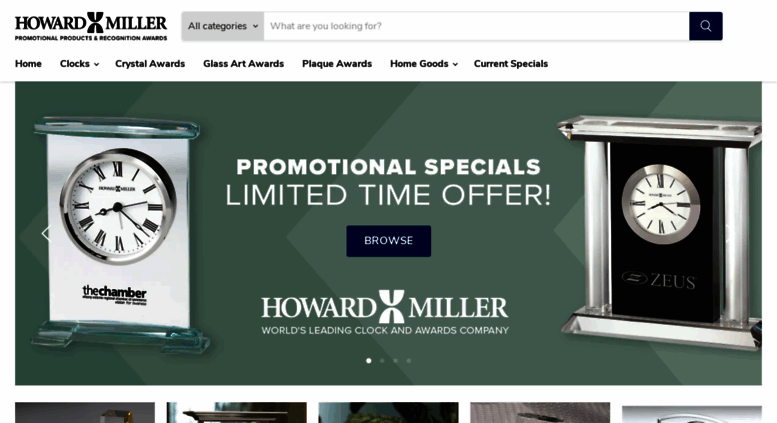 Access specialmarkets.howardmiller.com. Howard Miller Special Markets ...