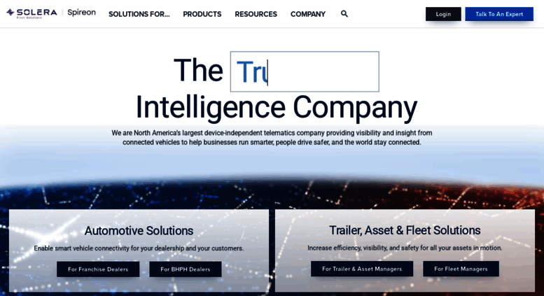 Access spireon.com. Spireon - GPS Vehicle Tracking for Auto, Fleet ...