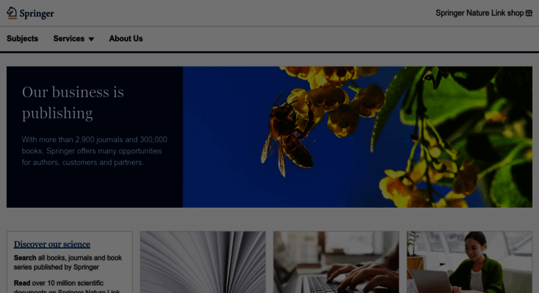 Access springer.com. Springer - International Publisher Science ...