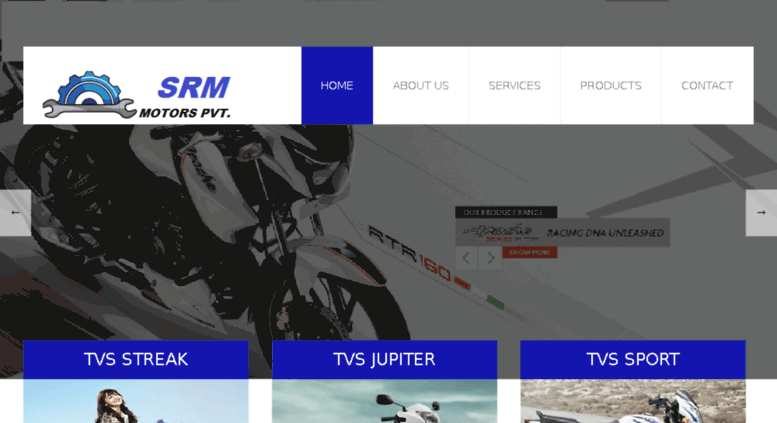Access srmmotors.in. SRM MOTORS PVT. LTD