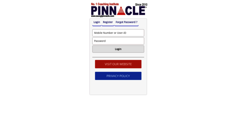 Access ssccglpinnacle.onlinetestpanel.com. Online Test Series Portal ...