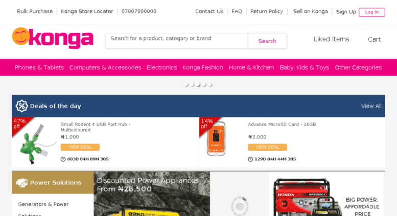 Access staging.konga.com. Online Shopping | Phones, Fashion ...