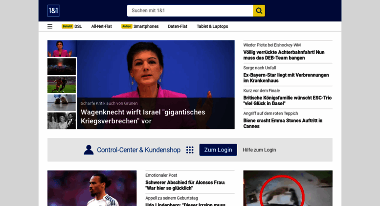 Access start.1und1.de. 1&1 - Telefon-Internet-Flatrates und mobiles ...