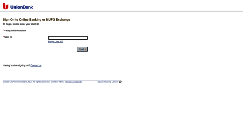 Access statements.uboc.com. Union Bank - Sign On to Online Banking or ...