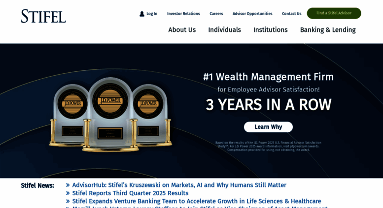 Access stifel.com. Stifel