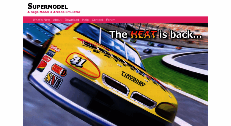 Access supermodel3.com. Supermodel: A Sega Model 3 Arcade Emulator