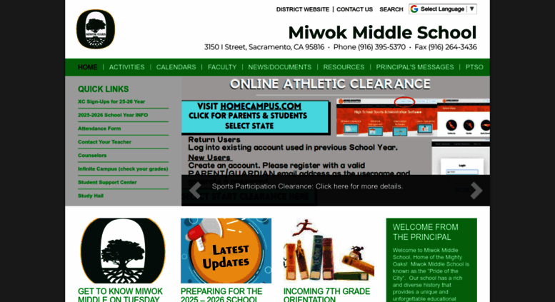 Access sutter.scusd.edu. Sutter Middle School - Pride of the City ...