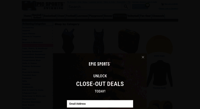 Access swimming.epicsports.com. Swimwear, Swim Suits, Swim Caps, Swim ...