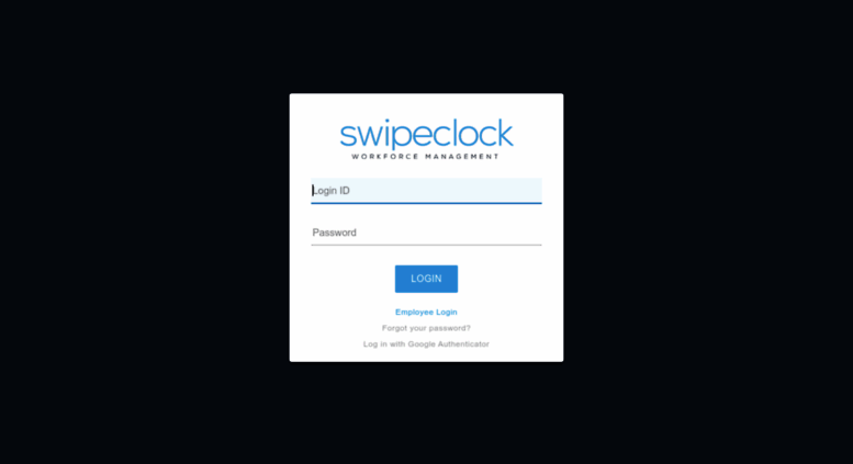 Access swipeclock.payrollservers.us. Online Time and Attendance