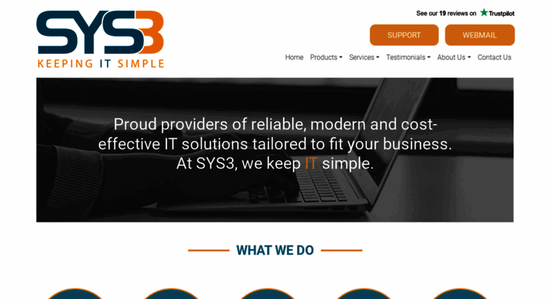 Access sys3.com. Business IT services | Sys3 | Colchester