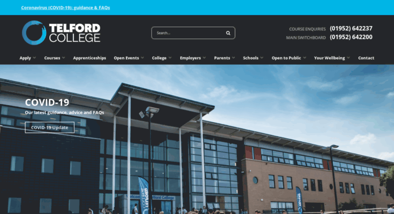 Access tcat.ac.uk. Home - Telford College