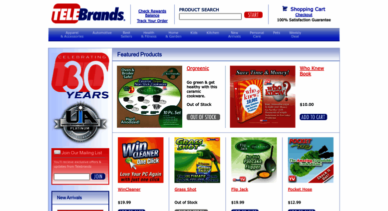 Access telebrands.net. Telebrands ™ | Official Site | The Original “As ...