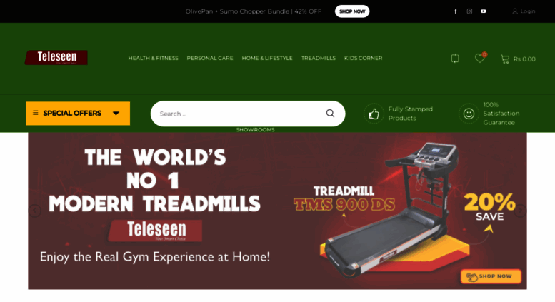 Access teleseen.com. Teleseen