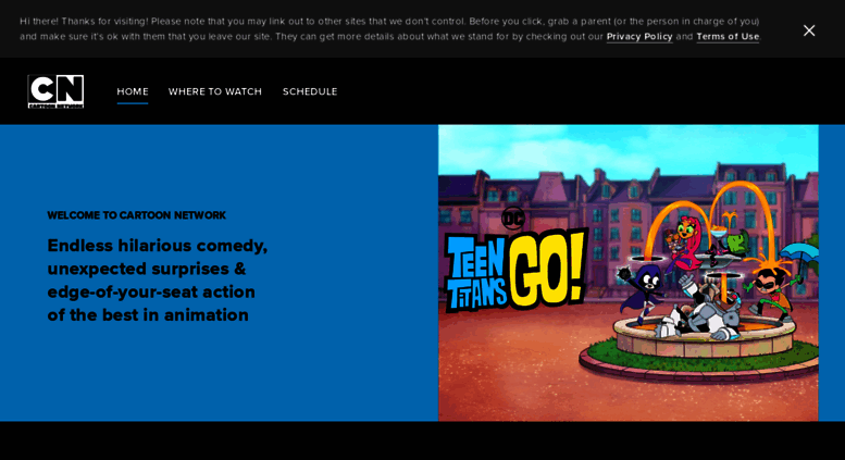 Access teletoon.com. Home | teletoon.com