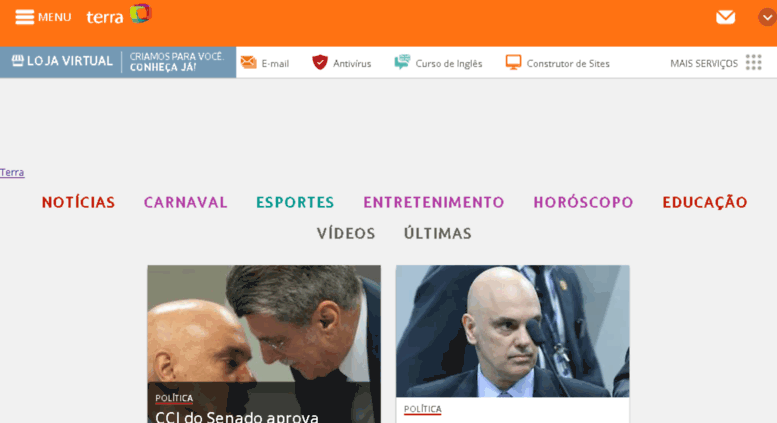 Access terramagazine.terra.com.br. Terra | Buscador