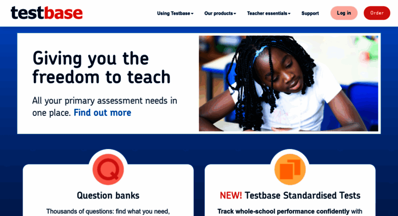 Access testbase.co.uk. Testbase | Giving you the freedom to teach ...