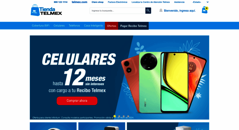 Access tienda.telmex.com. Tienda Telmex - Cobertura Wi-Fi, Celulares y ...