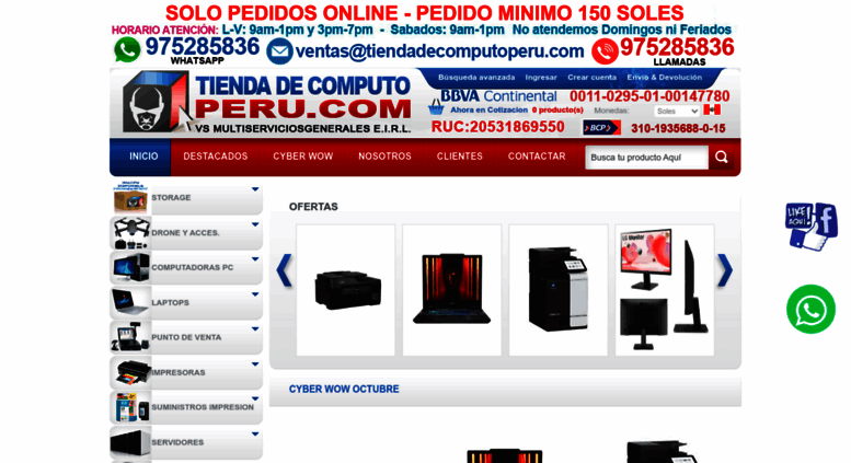 Access tiendadecomputoperu.com. TIENDA DE COMPUTO PERU - VS ...