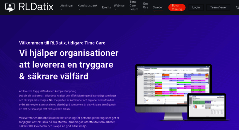 Access timecare.se. Home - Allocate Sweden