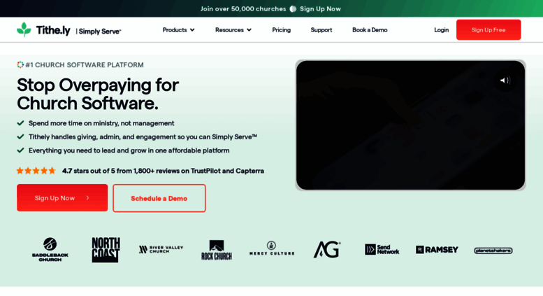 Access tithe.ly. Church Giving: Mobile App, Online & Text Giving for Churches | Tithe.ly